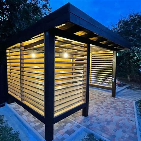 Альтанки в сучасному стилі 37 фото ідеї дизайну Набудували