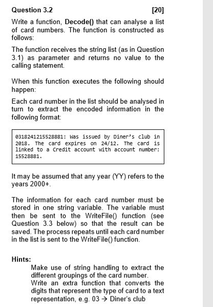 solved create a question3 py file and complete the program