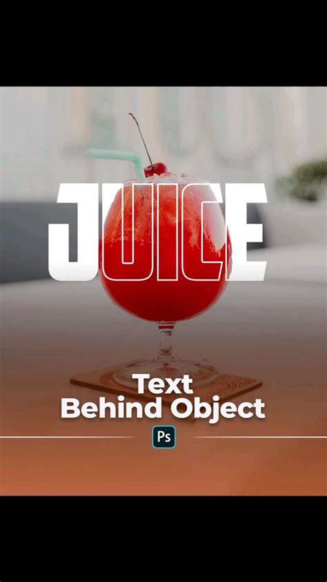 Place Text Behind Objects Short Photoshop Tutorial Graphic Design Tutorials Photoshop