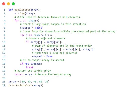 Master Bubble Sort In Python Easy Step By Step Guide By Sahana Ghosh Medium