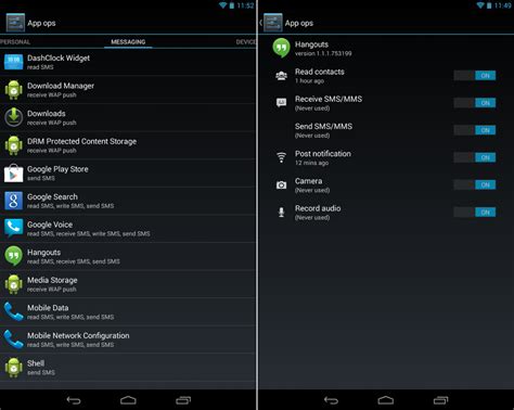 Hidden App Ops Feature In Android 43 Lets You Selectively Disable