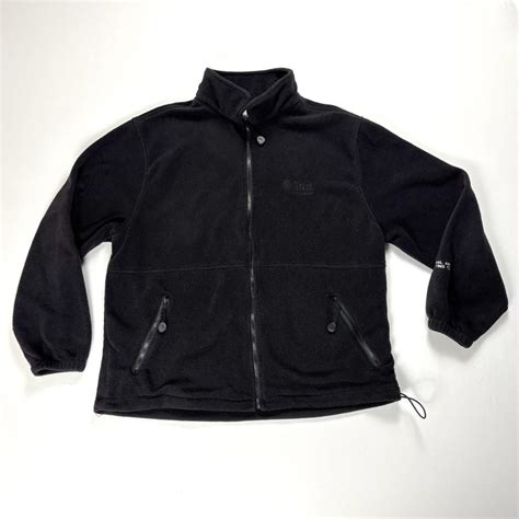 Vintage Sun Microsystems Fleece Jacket Black Sz Xl Depop