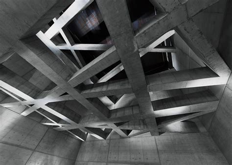 Concrete Beams Cross The Interiors Of Budapest Metro Stations