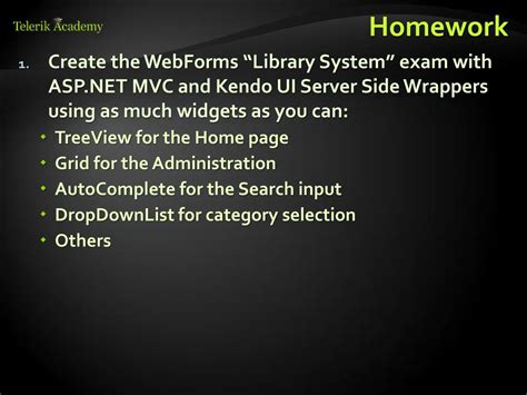PPT Kendo UI ASP NET MVC Wrappers PowerPoint Presentation Free