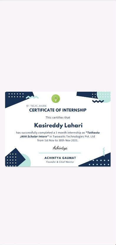 Kasireddy Lahari On Linkedin Hello Everyone I Am Very Glad To Share
