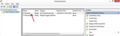 How To Reset IIS Using Scheduled Tasks