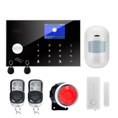 Tuya Wifi Gsm Alarm System Home Temperature Humidity Burglar Security Alarm Wireless Wired