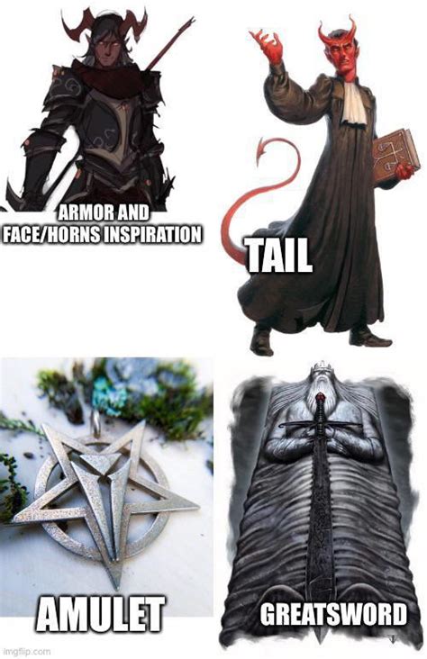 [lfa] Inspiration For A Tiefling Illrigger R Characterdrawing