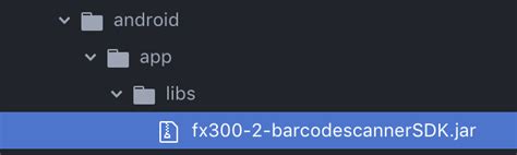 Unable To Load An Android Third Party Scanner Library Into My React