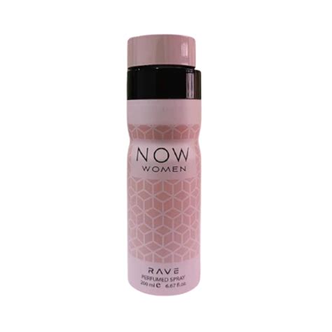 Desodorante Rave Now Women Perfumed Spray 200 Ml Cosmetic