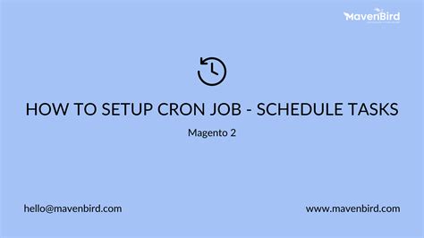 How To Setup Cron Job Magento 2 Schedule Tasks Mavenbird