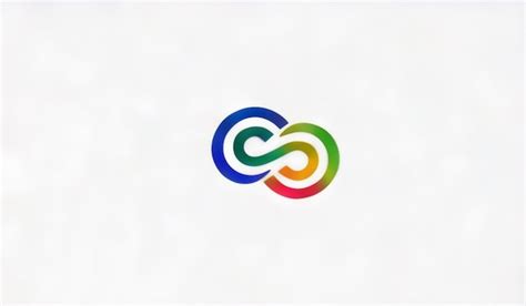 A Colorful Logo With The Letters Intertwined On It Premium Ai Generated Image