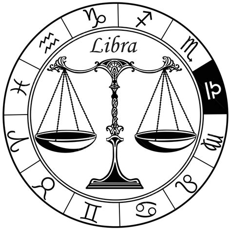 Black Zodiac Sign Libra 60 Photos