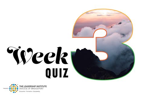 Week 3 Quiz Family Bible Challenge