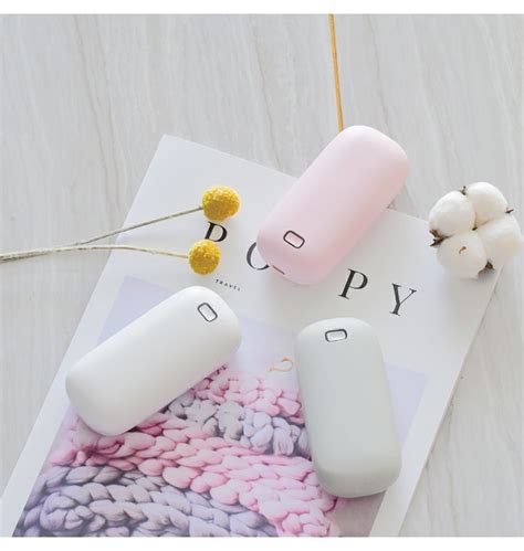 Pocky 보조배터리 겸용 손난로 3가지 색상 파우치증정 티몬