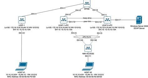Configure And Verify Dhcp In A Vxlan Fabric For Nexus 9000 With Nx Os And Windows Server 2022