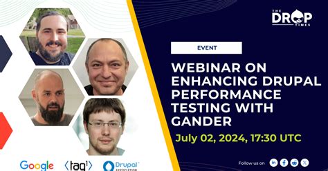 webinar on enhancing drupal performance testing with gander
