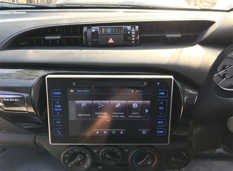 Hilux Integrated Gps Navigation System Creative Installations