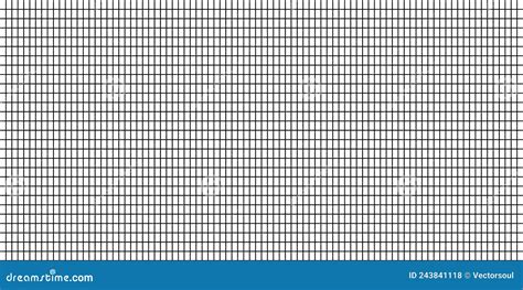 Grid Mesh Plotting Paper Graph Paper And Coordinate Paper Texture Pattern Stock Vector