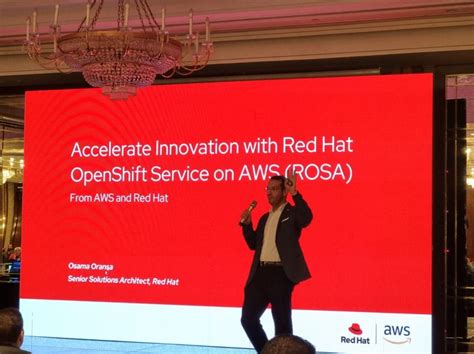 Osama Oransa On Linkedin Openshift Redhat Aws Hybridcloud Innovation Cloud Redington