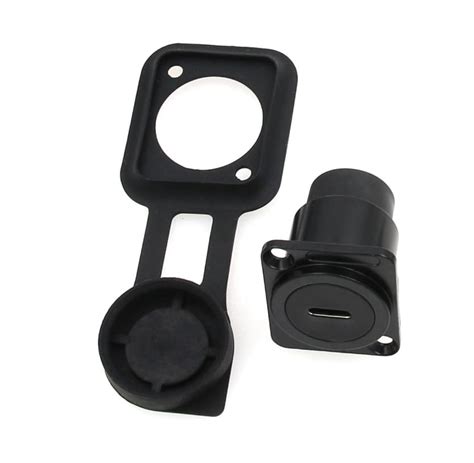 HangTon 2pack USB C Chassis Panel Mount Socket Coupler Waterproof Connector Type C Female To