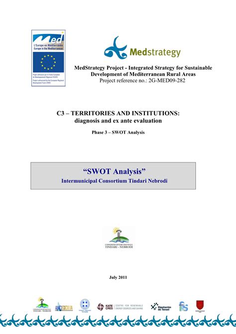 swot analysis docslib
