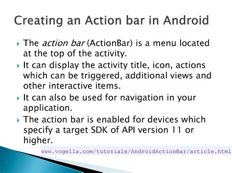 SOLUTION Creating An Action Bar In Android Studypool