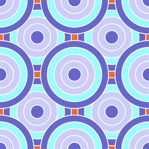 Premium Vector Colorful Circle And Square Pattern Background Vector Illustration