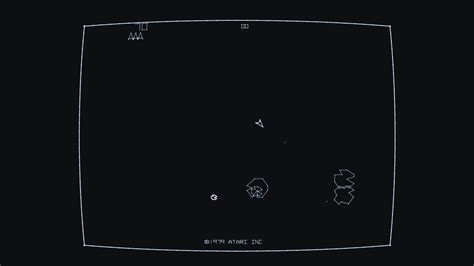 Asteroids Atari Ship Sprite