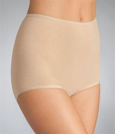 Womens Bali 2332 Cool Cotton Skimp Skamp Brief Panty Mocha Mist 8