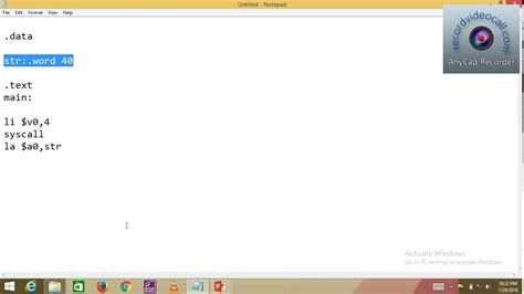 Lecture 9 C User String Inputmips Assembly Language Machine