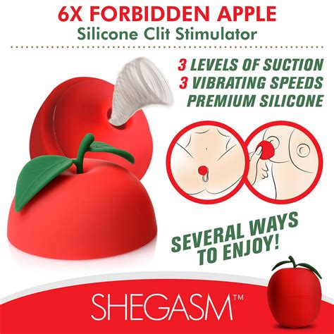 X Forbidden Apple Silicone Clit Stimulator The Bdsm Toy Shop