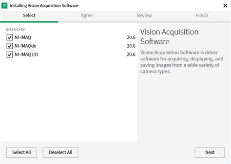 finding the download for ni imaq and ni imaqdx drivers ni