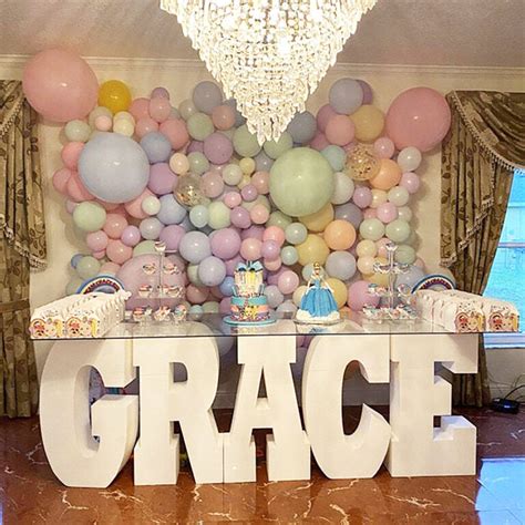 Large Styrofoam Letters And Numbers Party Ideas By A Pro