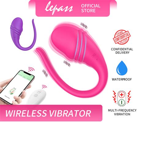 Lepass Bluetooths Wireless App Remote Silent Rechargeable Vibrator Sex Toys For Women Female