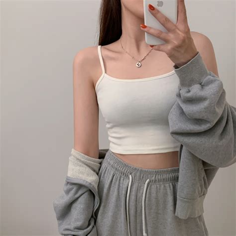 하이베리 [1 1할인 겨울필수템] 비침없는 도톰 기모 끈 나시 4종 모음