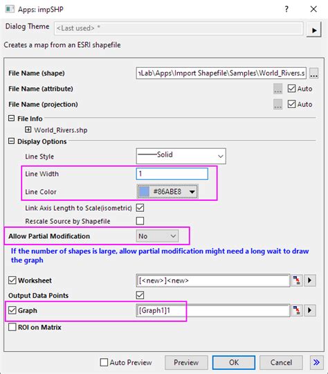 Help Online Apps Import Shapefile