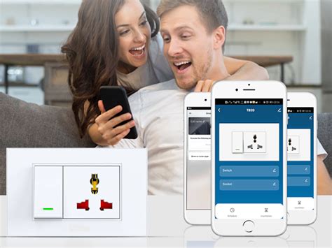 Smart Switch With Socket Mobile Karam Electronics