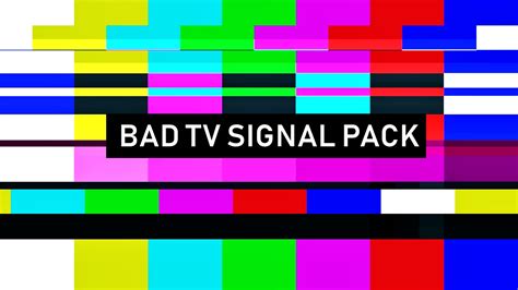 Bad Tv Signal Pack Stock Motion Graphics Motion Array