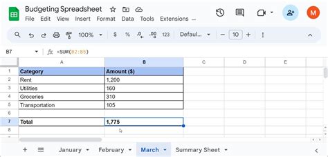 These Google Sheets Formulas Simplify My Budgeting Spreadsheet