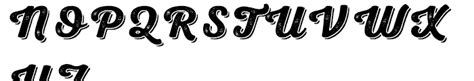 nexa rust script b shadow 01 font what font is