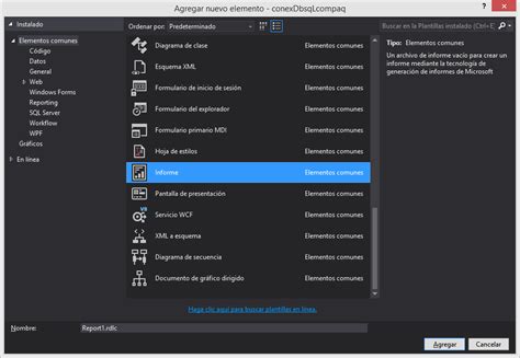 Reportviewer Con Base De Datos Sql Compact 40