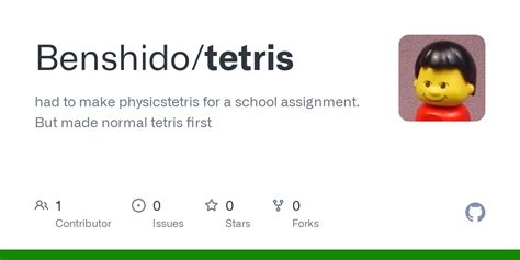 GitHub Benshido Tetris Had To Make Physicstetris For A School Assignment But Made Normal