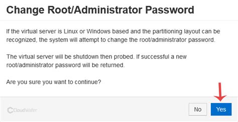 How To Change The VPS OS Root Admin Password In SolusVM Help Cloudwafer Com