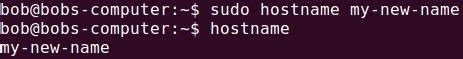 Configure Hostname Linux