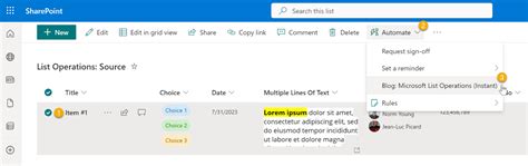Automating Microsoft List Operations With Power Automate Avepoint