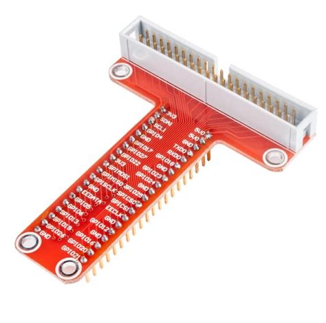 40 Pin Red GPIO Extension Board For Raspberry Pi Buy Online Electronic Component I Robotic