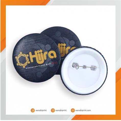 Pin Custom Wanabiprint