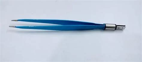Blue Stainless Steel Surgical Cautery Bipolar Straight Forcep At ₹ 1000