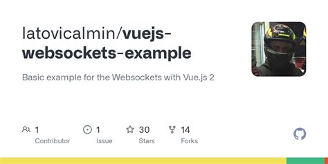 Github Latovicalminvuejs Websockets Example Basic Example For The